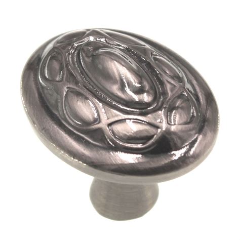 Belwith Keeler Tresse Antique Nickel 1 58 Braid Cabinet Knob B073248