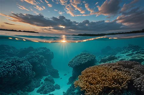 Download Ocean Underwater Nature Royalty Free Stock Illustration