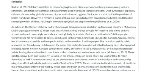 Solution Nr503 Week 7 Discussion Global And Environmental Health Modules Tutorials