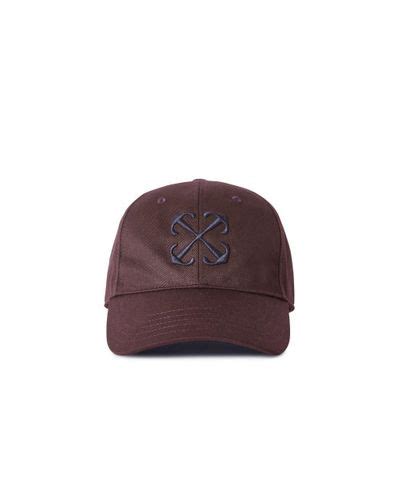 Purple Off White Co Virgil Abloh Hats For Women Lyst
