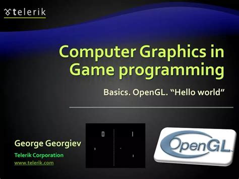 Ppt Computer Graphics In Game Programming Powerpoint Presentation