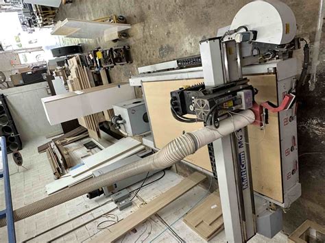 4 X 8 Multicam MG 103 Series CNC Router 2000 Tool Changer Vacuum Pump Revelation Machinery