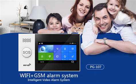 PGST PG 107 Home Security System 4 3in Touch Screen WiFi 3G GPRS