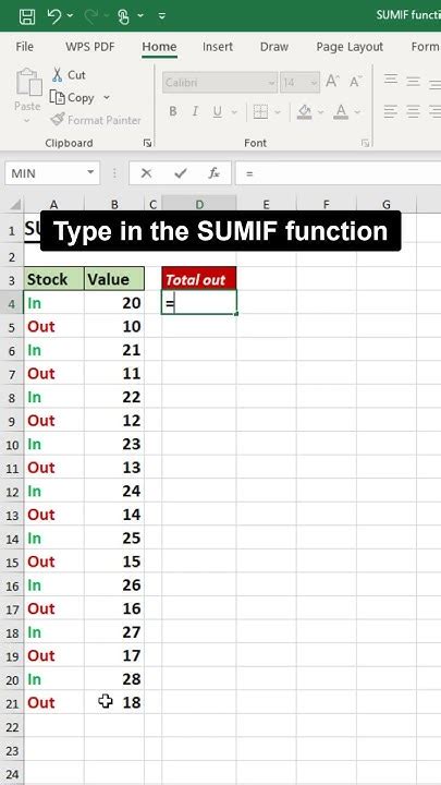 Sumif Function In Excel 💯 Exceltutorial Exceltips Exceltricks Spreadsheets Youtube