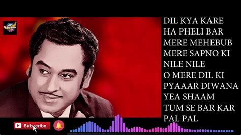 Kishore Kumar Evergreen Hit Songs Vol Hindi Hit Songs Jukebox