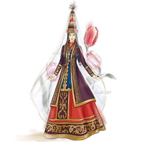 Казахская девушка клипарт 50 фото