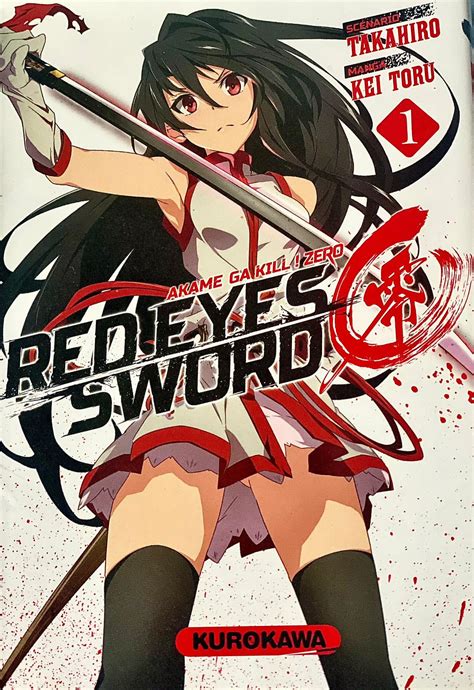 Red Eyes Sword Akame Ga Kill Zero Tome 1 Urbanmanga