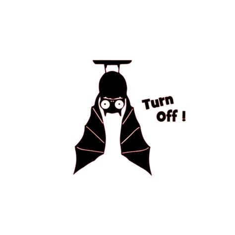 sticker turn off