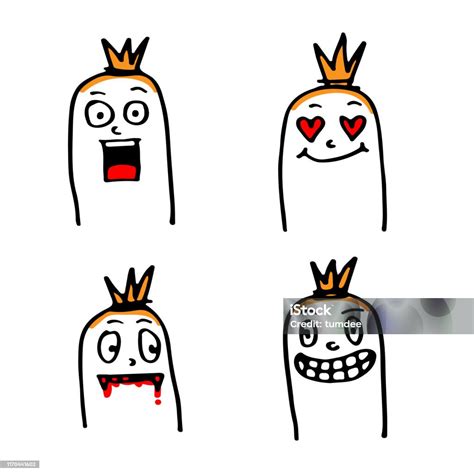 귀여운 소시지 캐릭터 만화 감정 가득 찬에 대한 스톡 벡터 아트 및 기타 이미지 가득 찬 감정 고기 Istock