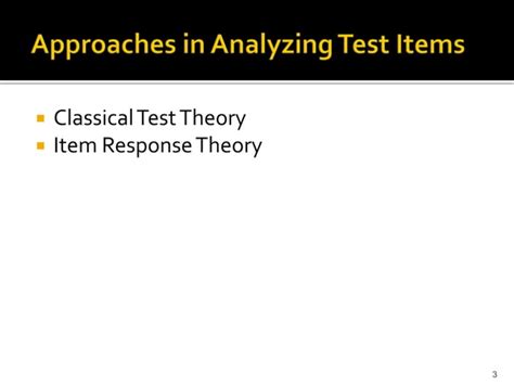 Item Response Theory In Constructing Measures