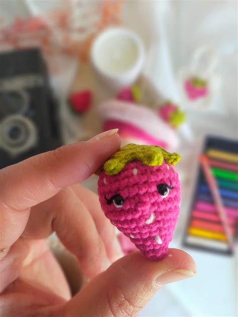 Crochet Cute Yasmina Doll Pattern For Strawberry Doll PDF English Amigurumi Etsy