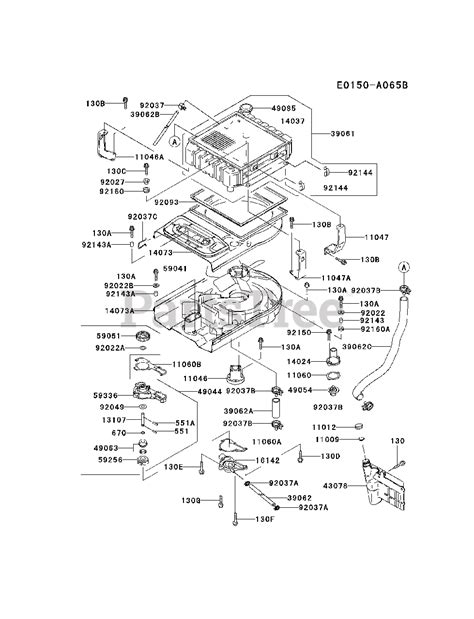 Kawasaki Fd590v As05 Kawasaki Engine Cooling Equipment Parts Lookup