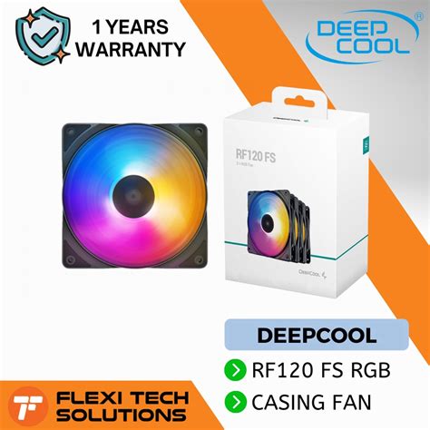 DEEPCOOL RF120 FS RGB 3 IN 1 Case Fan – Flexi Tech