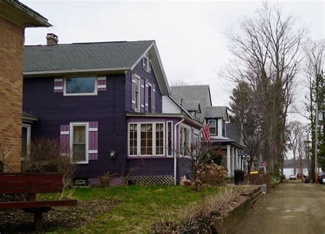 Lily Dale Architecture Library Purple The Supernatural Fox Sisters