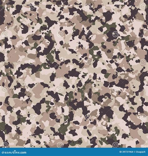 Multicam Camo Seamless Pattern Stock Vector Illustration Of Camo