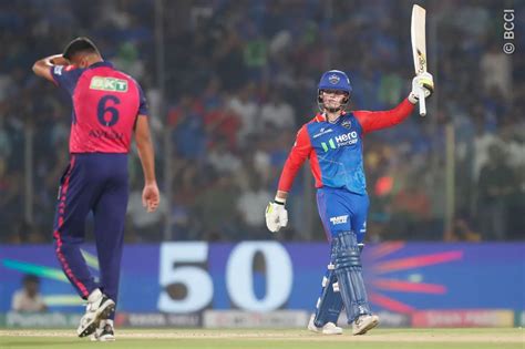 Watch Jake Fraser Mcgurk Scores 6 Boundaries Off Avesh Khans Over In