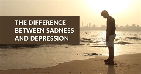 The Difference Between Sadness And Depression Life Path Health