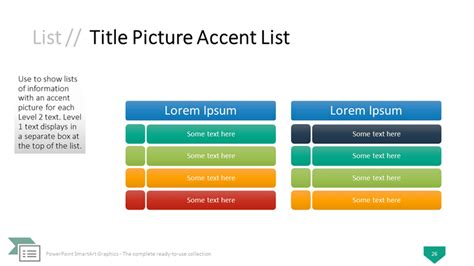 PowerPoint SmartArt Graphics The Complete Collection Showeet