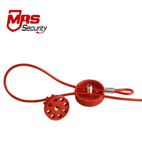 Adjustable 2m Length Safety Stainless Steel Cable Lockout Industry Safe