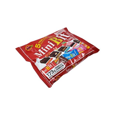 Chocolate Japonês Sortido Bourbon Mini Bit Assort 173g Bonsai Mercearia