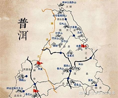教你3分钟看懂普洱茶各大山头（建议收藏）！ 知乎