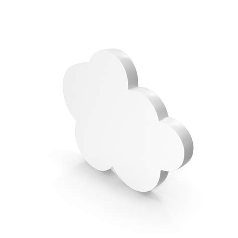 White Cloud Icon PNG Images PSDs For Download PixelSquid S12308360E