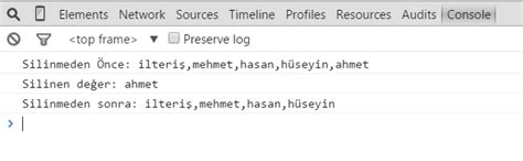Javascript Array Pop İlterİŞ Mutlu