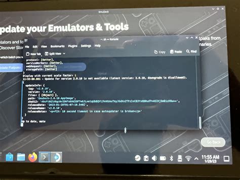 I Updated My Installer For Emudeck And Ran It But Its Showing Scripts