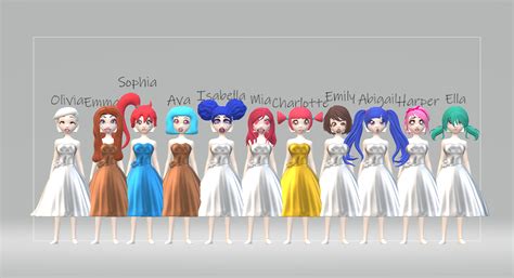 3d Girls Blank Template Imgflip