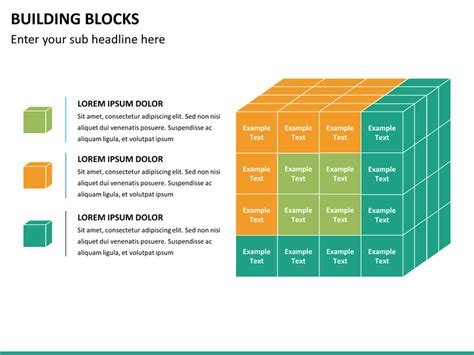 Building Blocks Powerpoint Template Sketchbubble