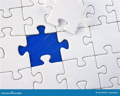 Incomplete Jigsaw Puzzle Royalty Free Stock Photos Image 29123418