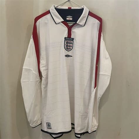 【タグ付き新品】umbro イングランド代表 ユニフォーム 長袖 ベッカム