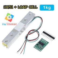 Jual Sensor Berat Weight Load Cell 20 Kg Loadcell 20kg HX711 For