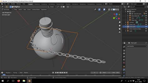 Modifiers My Array Curve Doesn T Follow Curve Blender Stack Exchange