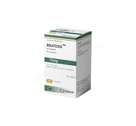 Encorafenib Bratodx 75mg Rx Medicine For World