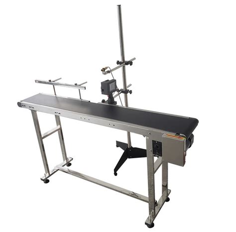Automatic Conveyor Belt Date Coding Inkjet Printing Machine For Box