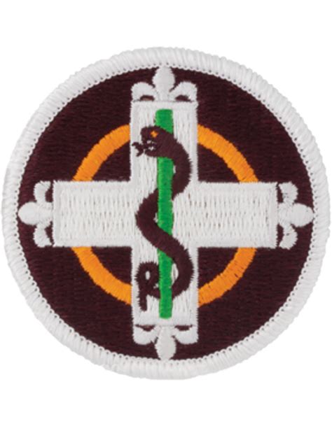 338th Medical Brigade Class A Full Color Patch Military Depot