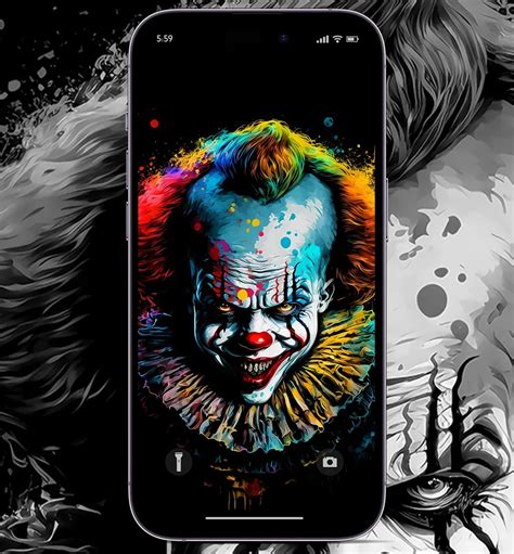 4k Ai Oled Wallpaper Iphone It Clown Pennywise