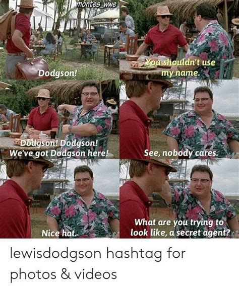 “dodgson Weve Got Dodgson Here” Jurassic Park World Photo And