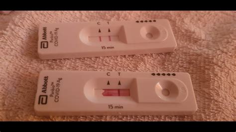 Positive Lateral Flow Test YouTube