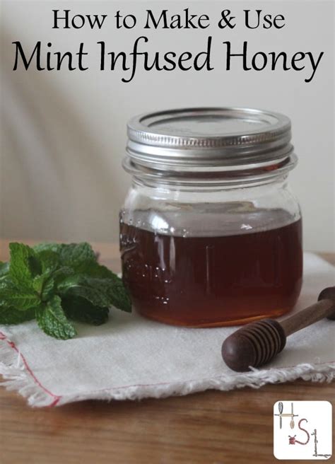 Mint Infused Honey