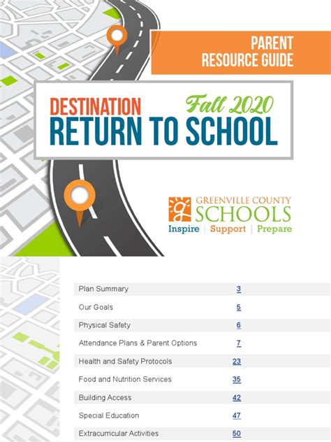 destination gcs return to school plan 2020 final pdf educational