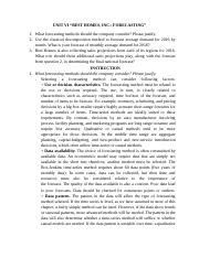 UNIT VI CASE STUDY BEST HOME Docx UNIT VI BEST HOMES INC