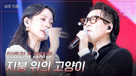 세로 이효리 정재형 지붕 위의 고양이 더 시즌즈 이효리의 레드카펫 KBS 240308 방송 YouTube