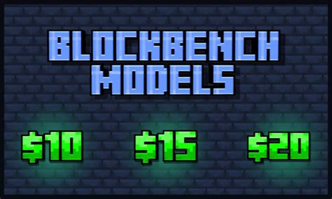 Make D Minecraft Models In Blockbench By Jeremygx Fiverr