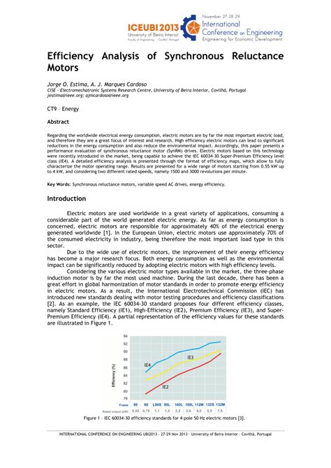 pdf efficiency analysis of synchronous reluctance motors