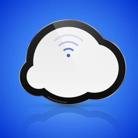 Premium Vector Vector Illustration Of Abstract Isolated Cloud Cloud Computing Concept