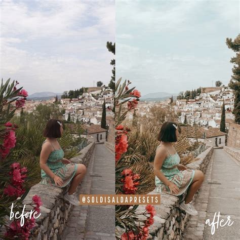 Tropical Boho Lightroom Mobile Preset Beach Preset Summer Preset