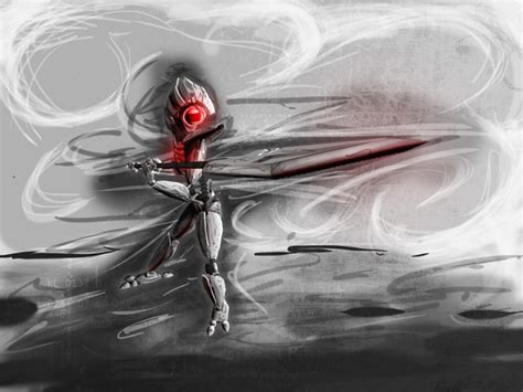Spear Robot By Eazotop On Deviantart