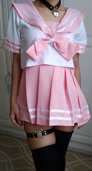 Pink Serafuku Ft Thigh High Socks Porn Pic Eporner